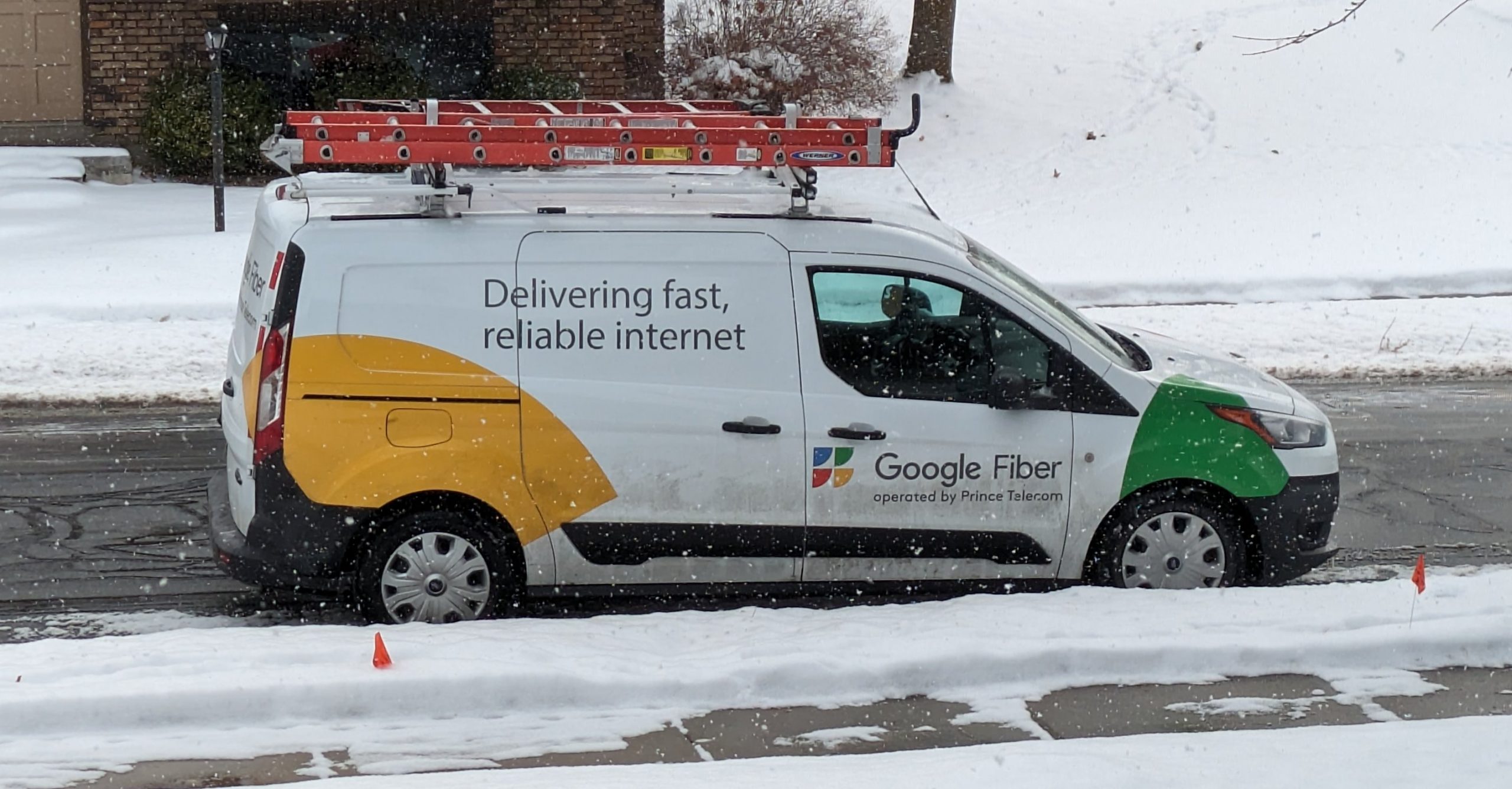 Google Fiber home internet service install in Sandy, UT – WesleyTech.com